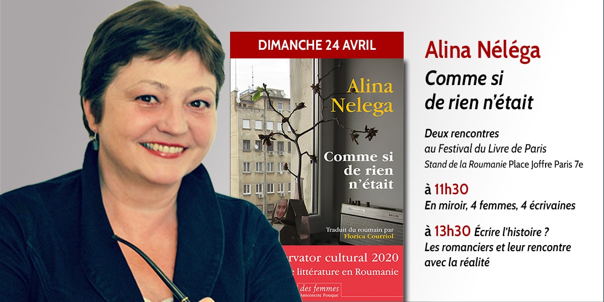 Alina Nelega, rencontres littéraires - Des femmes