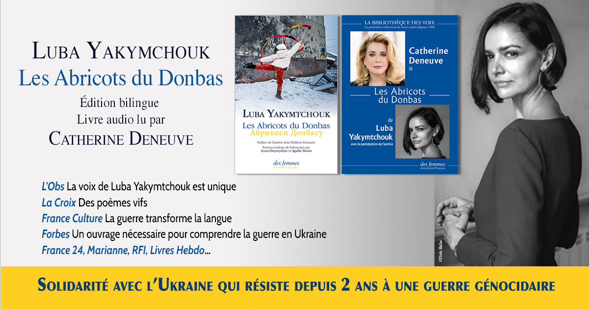 Solidarité avec l’Ukraine avec la poétesse Luba Yakymtchouk