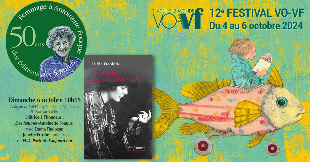 Festival littéraire VO-VF 2024 : traduire le monde