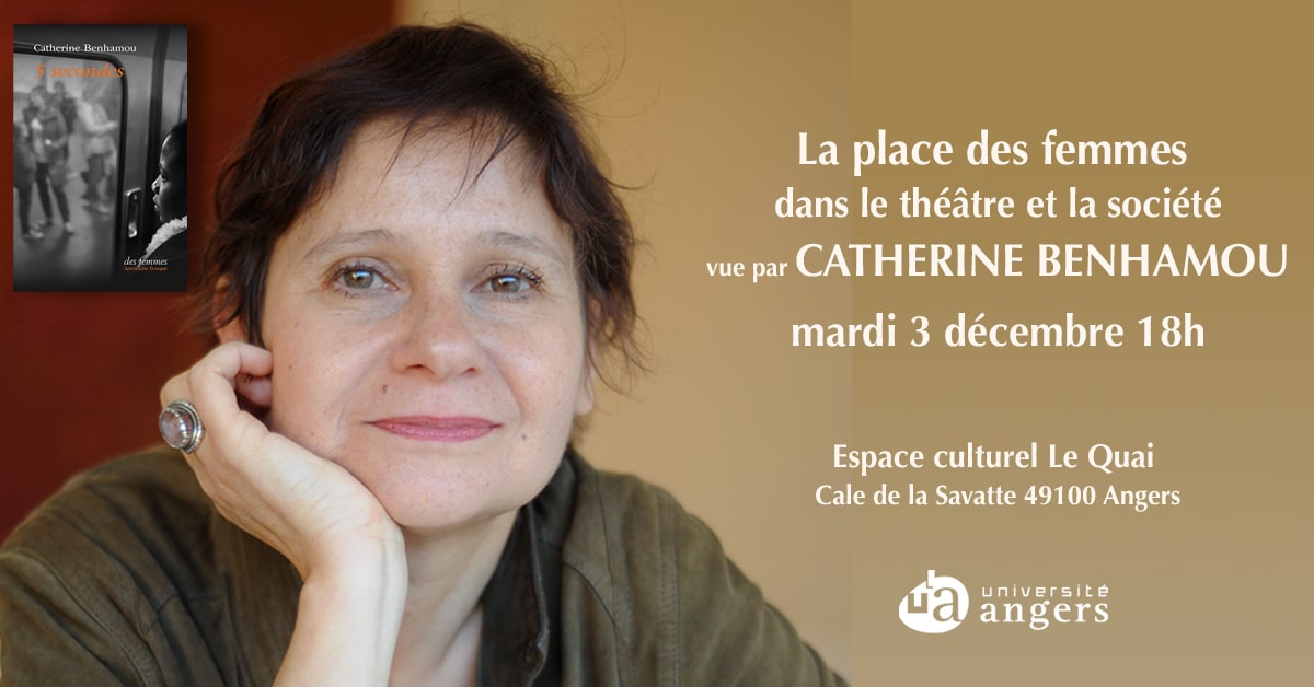 La place des femmes dans le théâtre vue par Catherine Benhamou